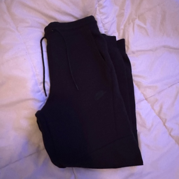 Nike | Pants | Nike Tech Black Bottons | Poshmark